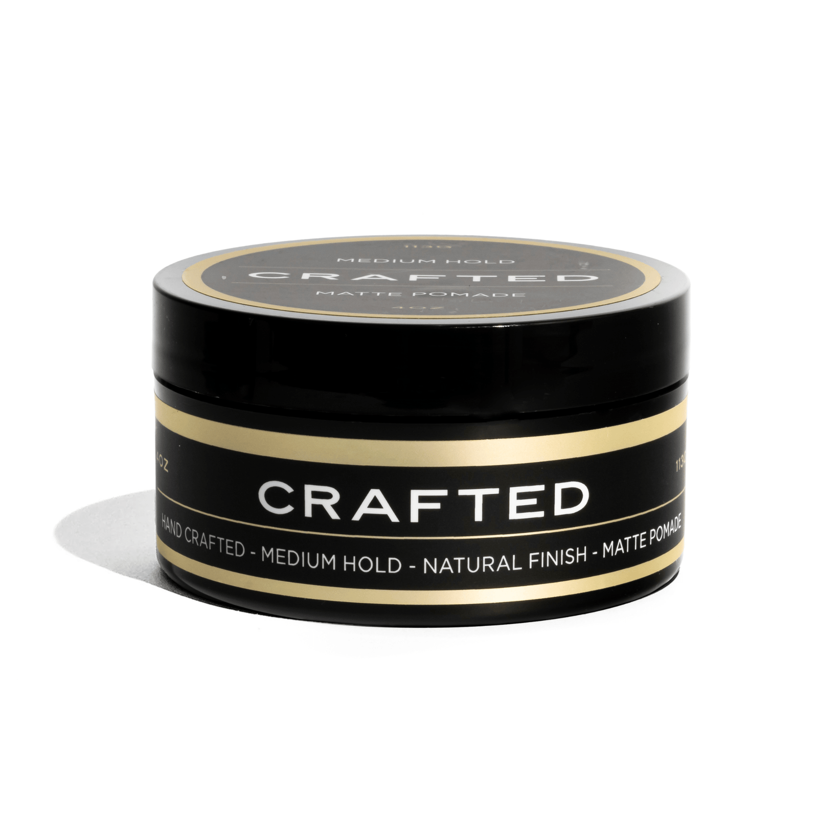 CRAFTED Matte Pomade | TheSalonGuy Lightweight Hold 4oz