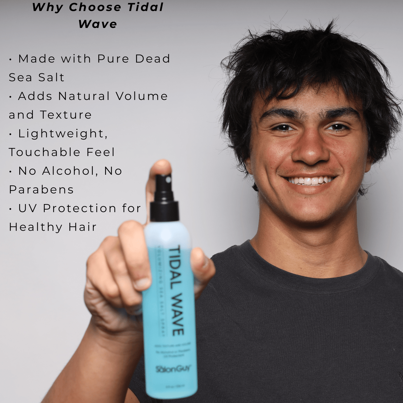 Tidal Wave Sea Salt Spray for Hair by TheSalonGuy